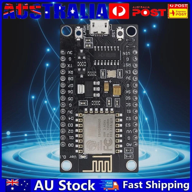 ESP8266 WIRELESS MODULE V3 CH340 NodeMcu Dev Board for Arduino AU $15. ...