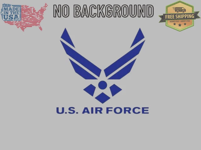 US AIR FORCE #2 USAF Decal Sticker Military Jet Plane Wing Wings Car ...
