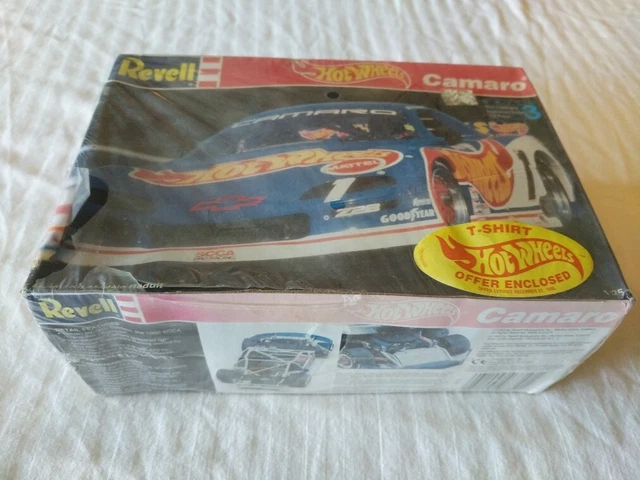 REVELL HOT WHEELS Camaro Trans Am Jack Baldwin 1/25 Plastic Model Kit ...