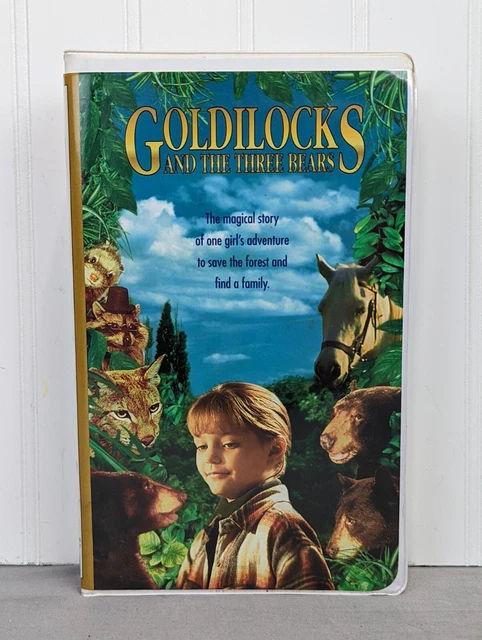 GOLDILOCKS AND THE Three Bears VHS Rare Clam Shell Case Vintage Movie £ ...