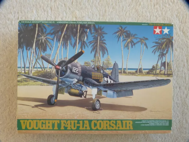 TAMIYA 61070 VOUGHT F4U-1A Corsair 1/48 OVP Klarsichtbeutel versiegelt EUR 21,50 - PicClick DE