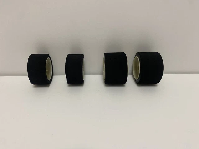 RARE ITEM TAMIYA RM-01 Sponge Tire (Front & Rear) with Wheels 1 set ...