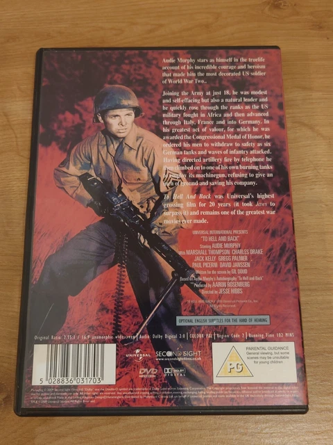 TO HELL AND Back (DVD, Second Sight) £10.29 - PicClick UK