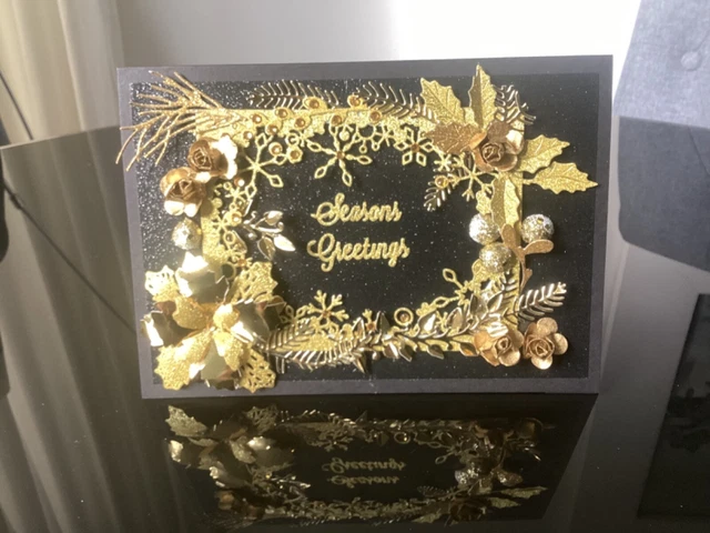 HANDMADE LUXURY BOXED christmas card £20.00 - PicClick UK