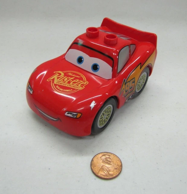 LEGO DUPLO PIXAR Cars LIGHTNING McQUEEN PISTON CUP #95 Radiator Springs ...