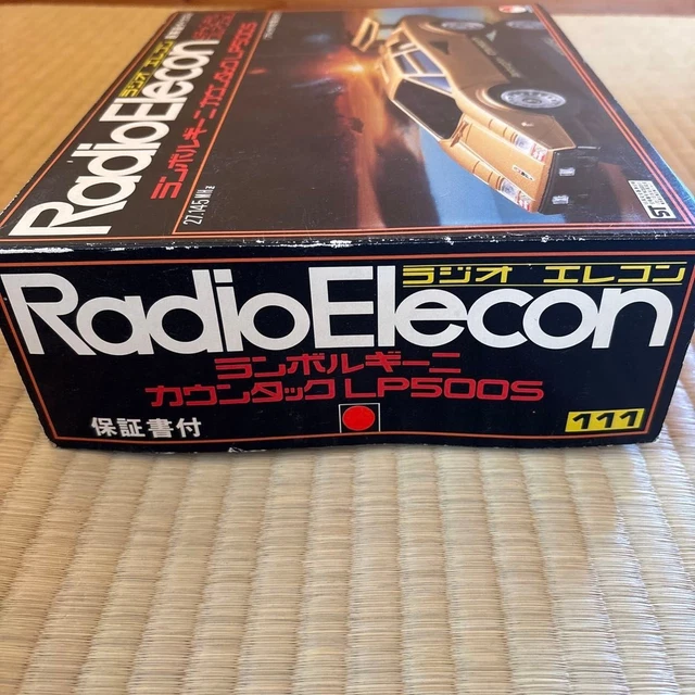 SHINSEI RADIO ELECON Lamborghini Countach LP500S £145.94 - PicClick UK