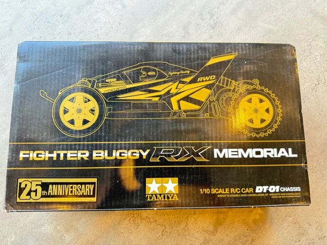 TAMIYA FIGHTER BUGGY RX Memorial 25th Edition with speed control NIB £ ...
