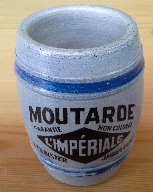 ALTER KLEINER SENFTOPF Moutarde L'Imperiale Bister, Jambes, Belgien EUR ...