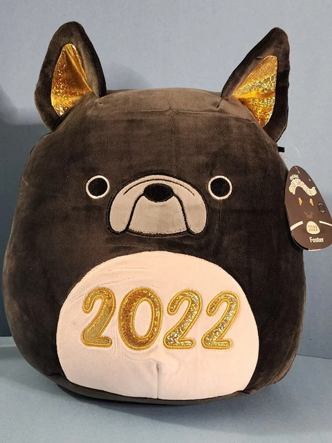 NEW! SQUISHMALLOWS FOSTER The Gold 2022 French Bulldog, 12" Tall, {S20 ...