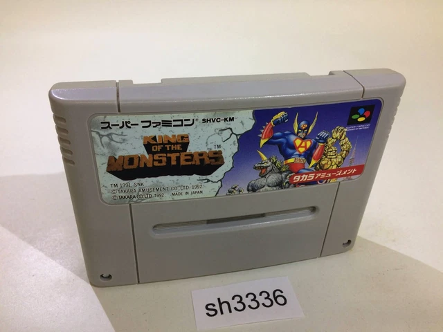 SH3336 KING OF The Monsters SNES Super Famicom Japan £6.74 - PicClick UK