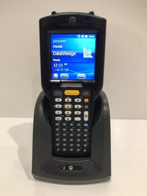 MOTOROLA SYMBOL ZEBRA MC3190 Barcode 1D Gun Scanner MC3190-GL + cradle ...