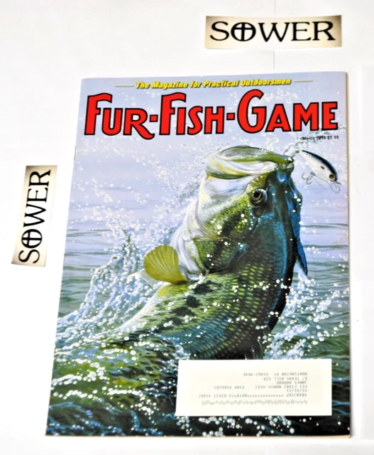 FUR - FISH - Game Magazine, 3 issues from Feb-March-May 2010 Vintage ...