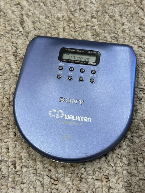 RARE VINTAGE JDM Sony D-E700 CD Walkman Discman CD Player ESP2 - Blue £ ...
