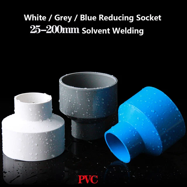 PVC REDUCING PIPE Fitting Concentric Reducer Connector Socket Coupling ...