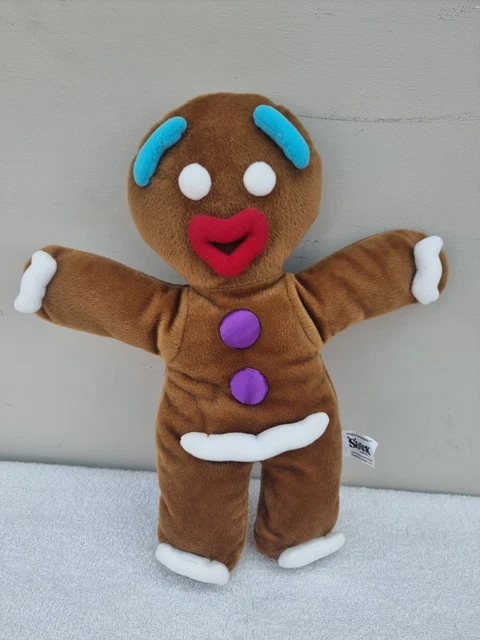 SHREK THE MUSICAL Gingy Gingerbread Man Hand Glove Puppet 13" Plush ...