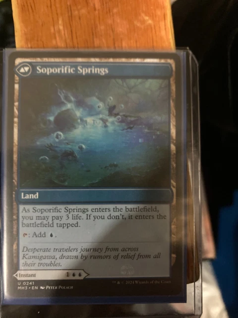 MAGIC THE GATHERING Sink into Stupor/Soporific Springs 0241 $11.00 ...
