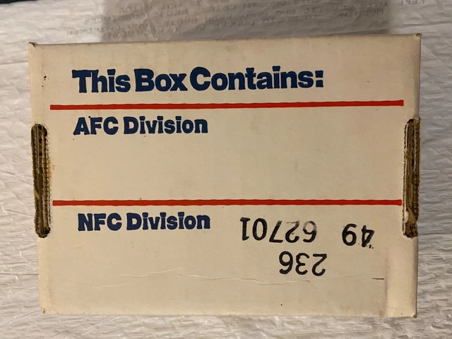 VINTAGE TUDOR ELECTRIC Football NFL Team Set 1970’s West NFC Division ...