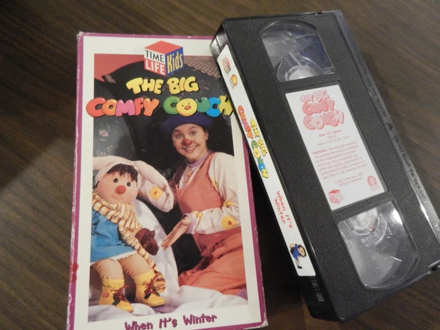 TIME LIFE KIDS Vhs The Big Comfy Couch When It’s Winter 1995 Loonette ...