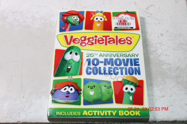 VEGGIETALES: 25TH ANNIVERSARY 10-Movie Collection [New DVD] Activity ...