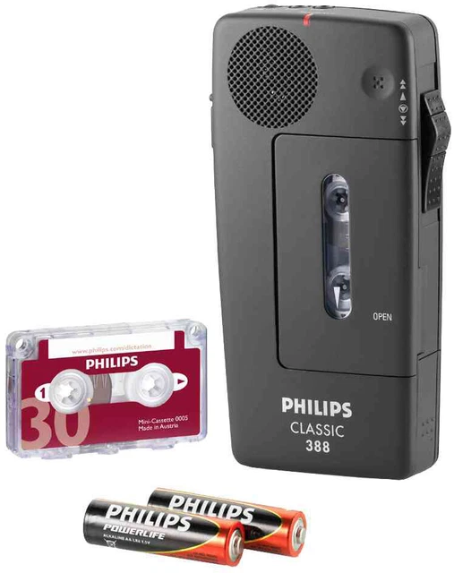 [REF:LFH0388/00] PHILIPS ENREGISTREUR Pocket Memo 388 classic (LFH388 ...