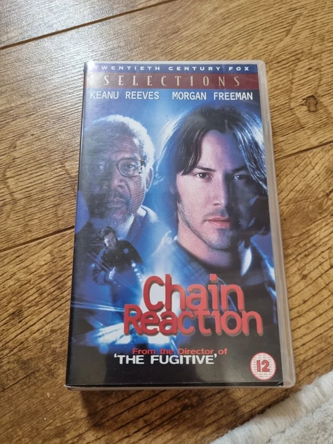 CHAIN REACTION VHS Video Cassette - Keanu Reeves, Rachel Weisz, Morgan ...