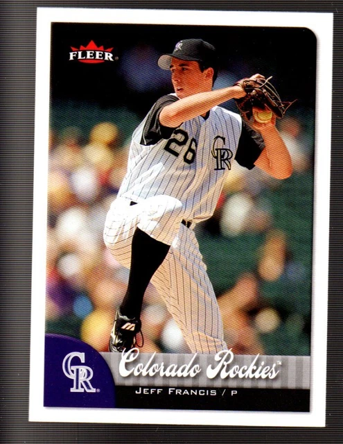 CARTE DE BASEBALL Fleer 2007 #224 Jeff Francis EUR 2,21 - PicClick FR