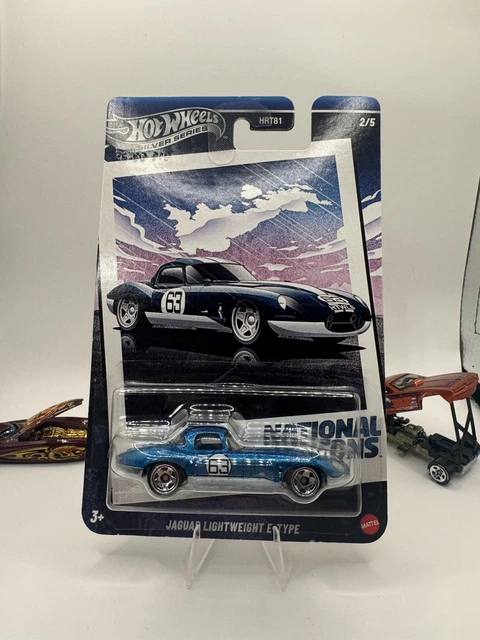 HOT WHEELS 2025 H W Silver Series National Icons - Jaguar Lightweight E ...