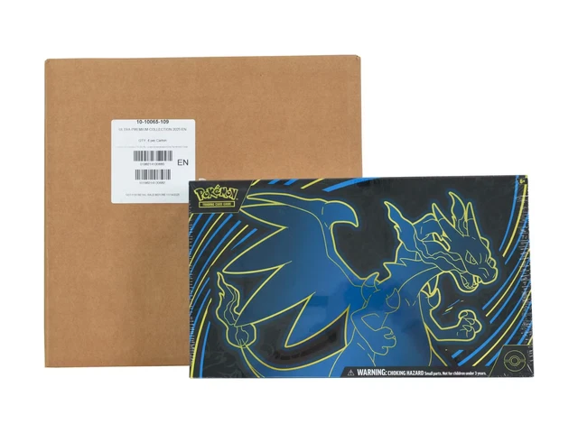 POKEMON TCG MEGA CHARIZARD X EX ULTRA-PREMIUM COLLECTION UPC SEALED ...