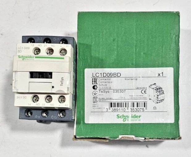 SCHNEIDER ELECTRIC LC1D09BD Contacteur 25A 5Hp Coil 24Vdc EUR 57,59 ...