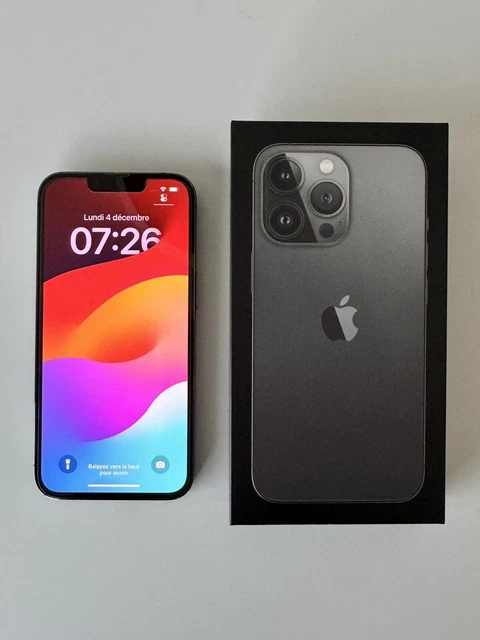 APPLE IPHONE 13 Pro 256 Go Graphite Excellent État - Écran+Arrière Zéro Rayure EUR 679,00 ...
