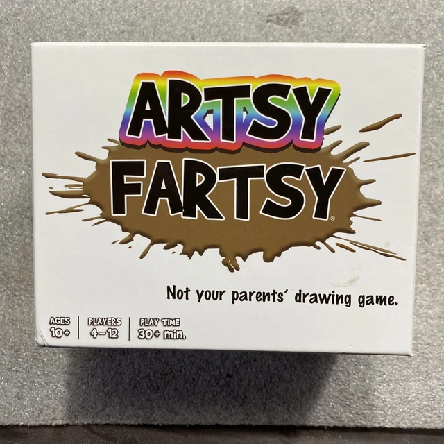 ARTSY FARTSY CARD and Drawing Game by TwoPointOh Games $12.62 - PicClick AU
