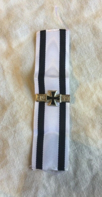 POST WW2 1957 type German Iron Cross 2nd award bar clasp, non ...