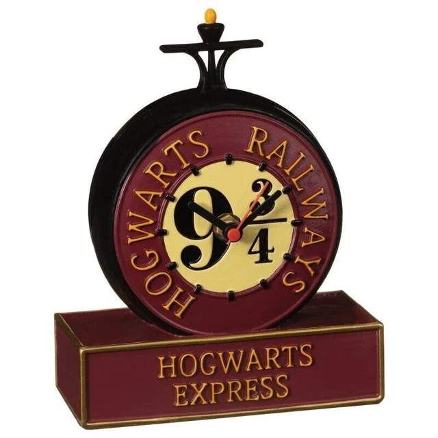 HARRY POTTER HOGWARTS Express Railway 9 ¾ Clock - Wizarding World ...