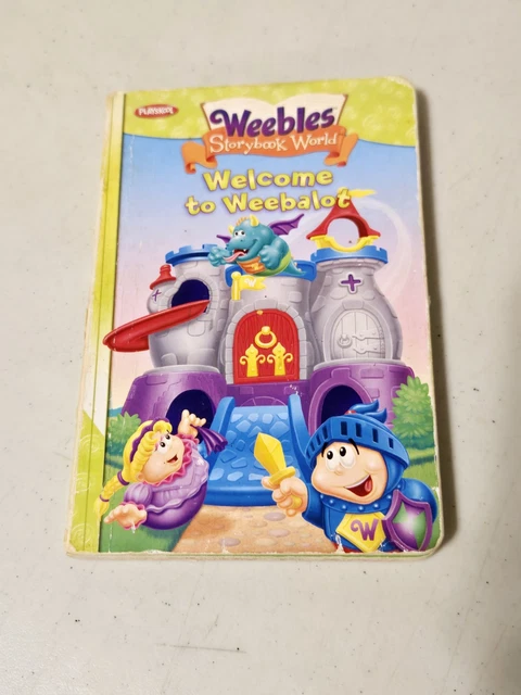 WEEBLES STORYBOOK WORLD - Welcome To Weebalot (Board Book) - Playskool ...