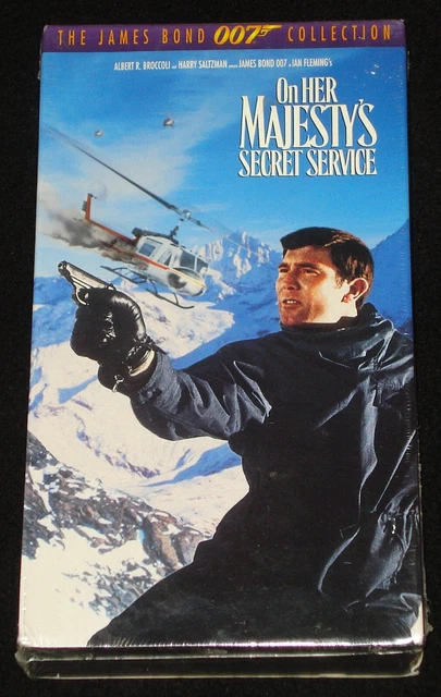 ON HER MAJESTY'S Secret Service - VHS Tape - Brand new still sealed £3.37 - PicClick UK
