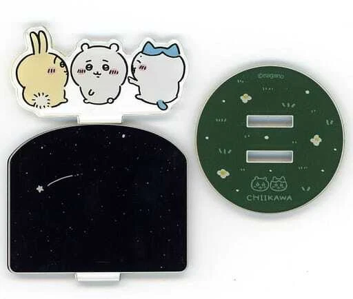CHIIKAWA ACRYLIC STAND Chikawa & Hachiware & Usagi (Night Sky Furimuki ...