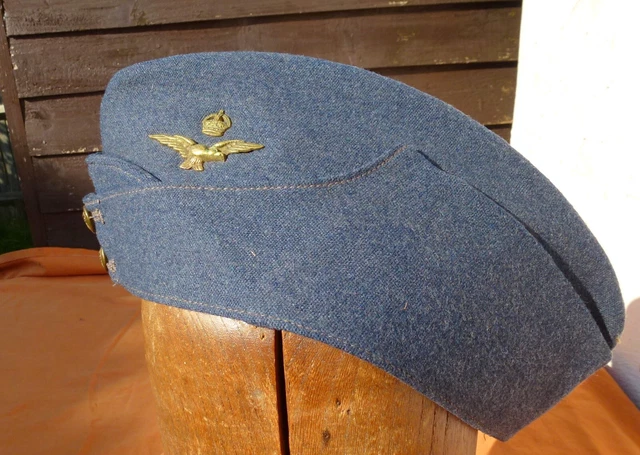 ORIGINAL WW2 RAF Officers Side Cap 1944 Dated With Label £49.95 ...