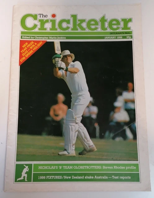MAGAZINE - VINTAGE Sports The Cricketer International Cricket Magazine ...