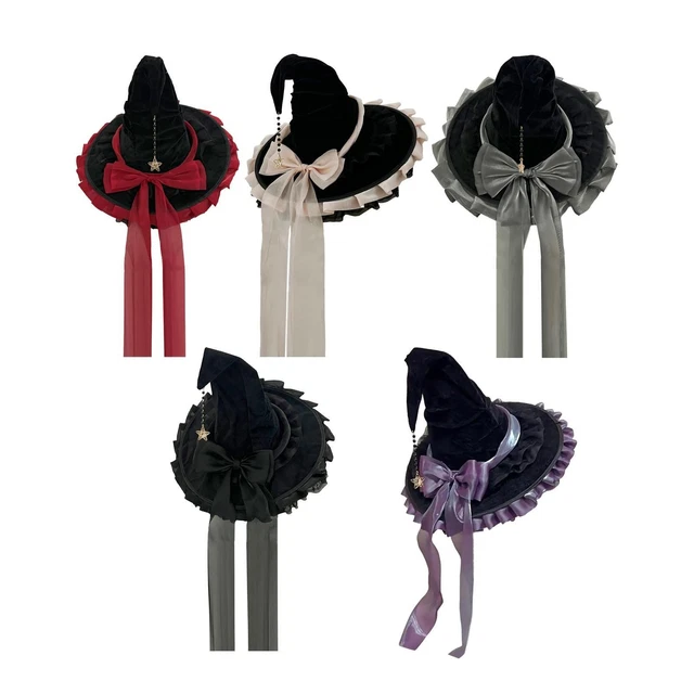 HALLOWEEN WITCH HAT Costume Accessory Headwear for Party Props Photo ...