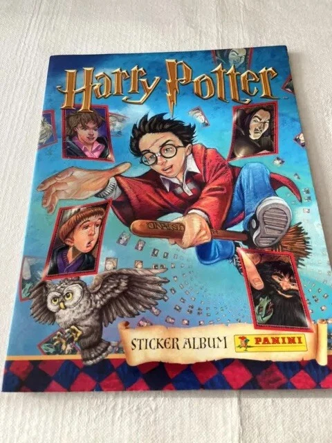PANINI HARRY POTTER Cartoon Sticker Album Complete £35.00 - PicClick UK