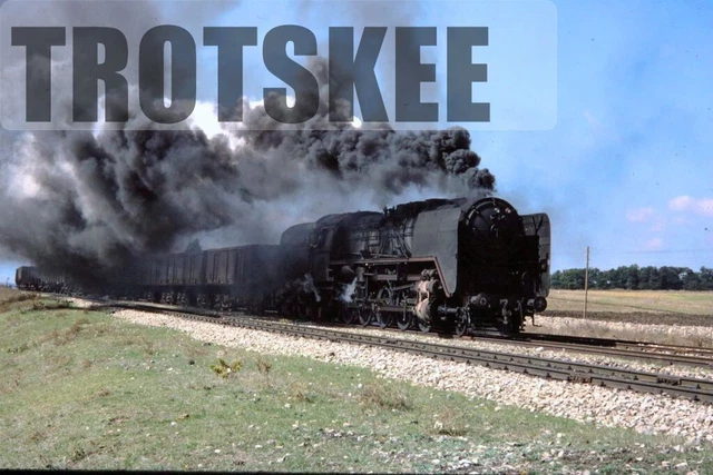 35MM SLIDE TCDD Turkey Railways Steam Loco 56158 Ladik 1977 Original ...
