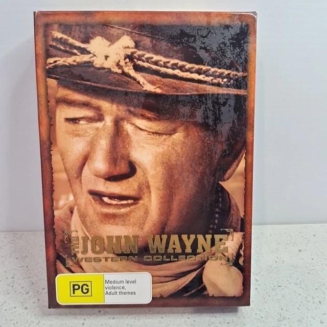 JOHN WAYNE WESTERN Collection DVD Box set 5-Disc Region 4 Commancheros ...