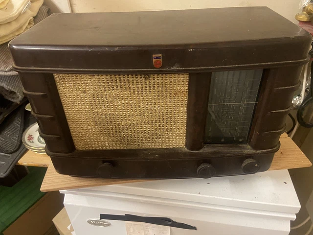 PHILIPS 206A BAKELITE Radio from 1941 EUR 23,41 - PicClick IT