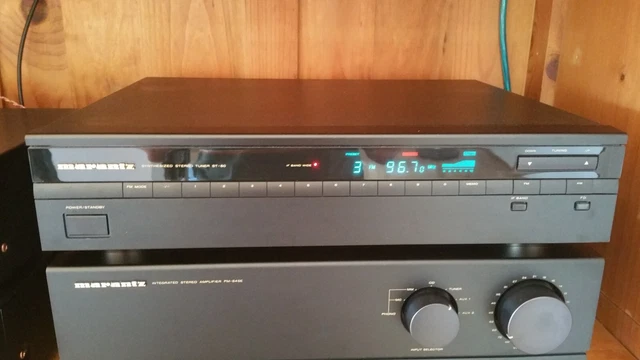 MARANTZ ST-50 SYNTHESIZED Stereo Tuner FM/AM schwarz, sehr gepflegt ...