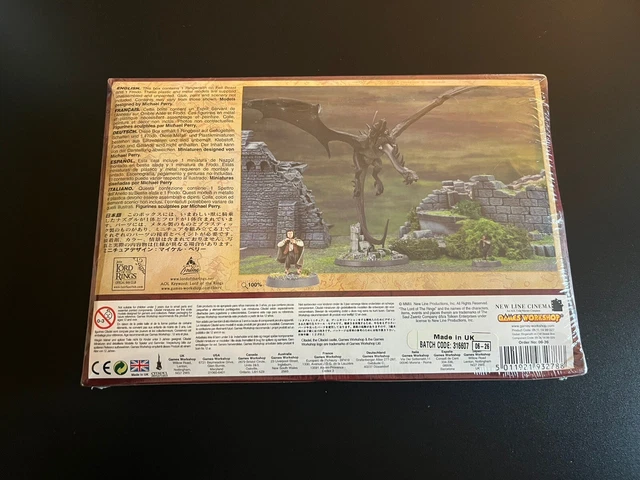 RINGWRAITH ON FELL Beast Metal Nazgul Games Workshop MESBG Warhammer ...