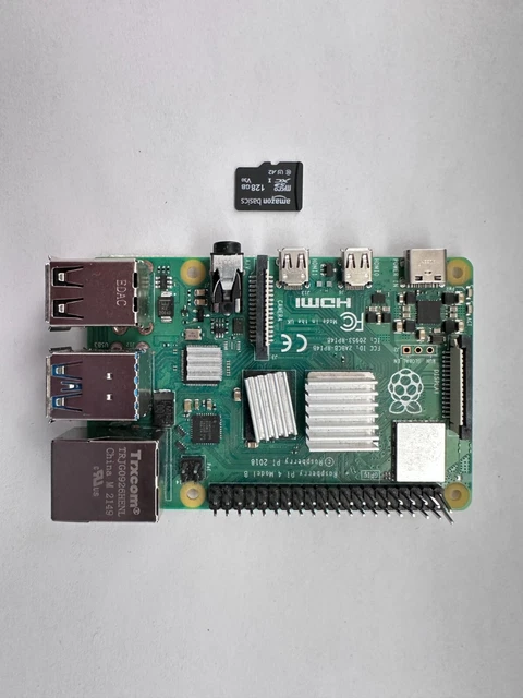 RASPBERRY PI 4 Model B | 2GB RAM | Quad Core Cortex-A72 | 128GB MicroSD ...