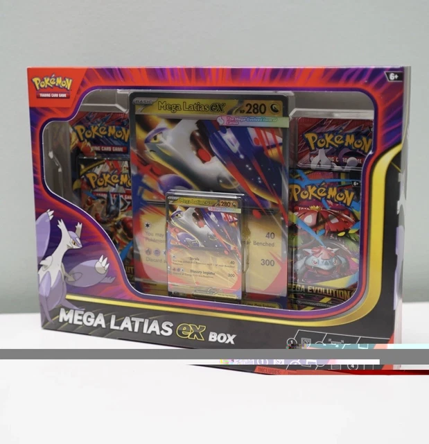 POKEMON TCG MEGA Evolution Mega Latios EX Box Brand New & Sealed - In ...