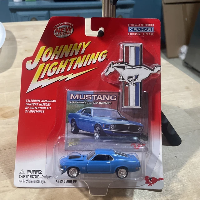 JOHNNY LIGHTNING MUSTANG 1970 Ford Boss 429 Mustang £8.91 - PicClick UK