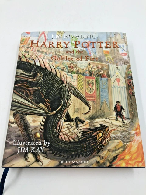 HARRY POTTER AND the Goblet of Fire Illustrated Edition by JK Rowling ...