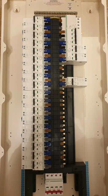 SCHNEIDER ACTI9 24 Way 250A Distribution Board Isobar Type B TPN ...